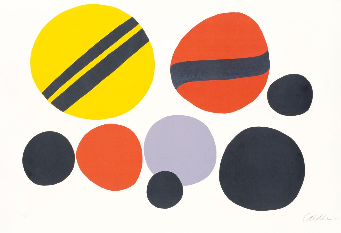 Buy Museum Art Reproductions Chevrons Noir sur Rouge et Jaune, 1960 by ...