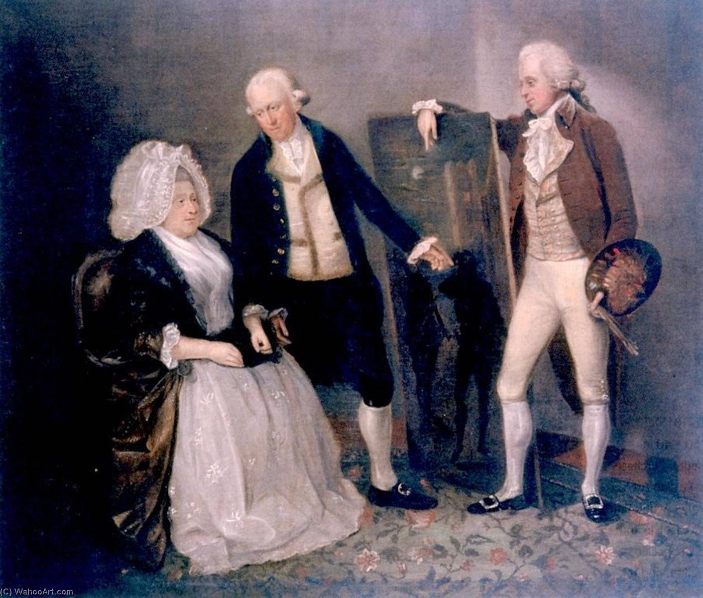 Purchase Oil Painting Replica The Dunlap Family, 1788 by William Dunlap ...