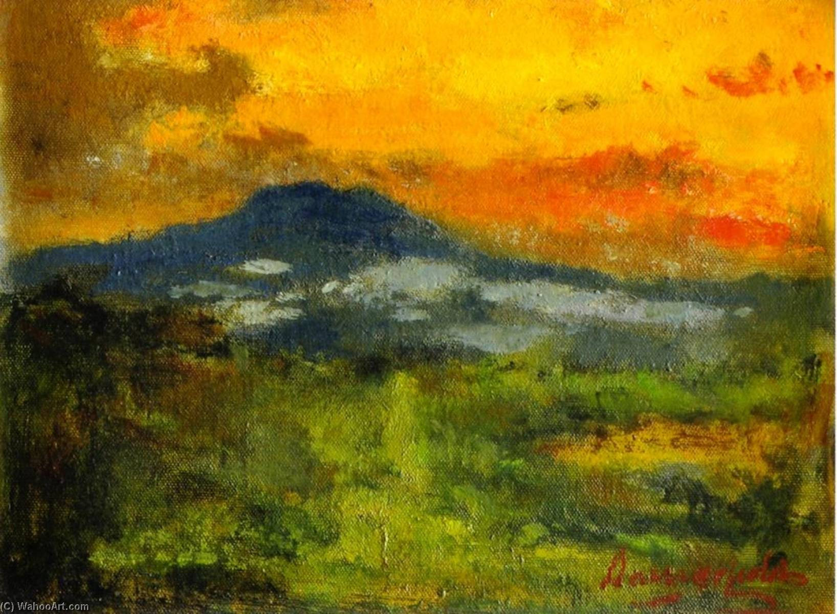 Art Reproductions Landscape with Mountains by Elliott Daingerfield ...
