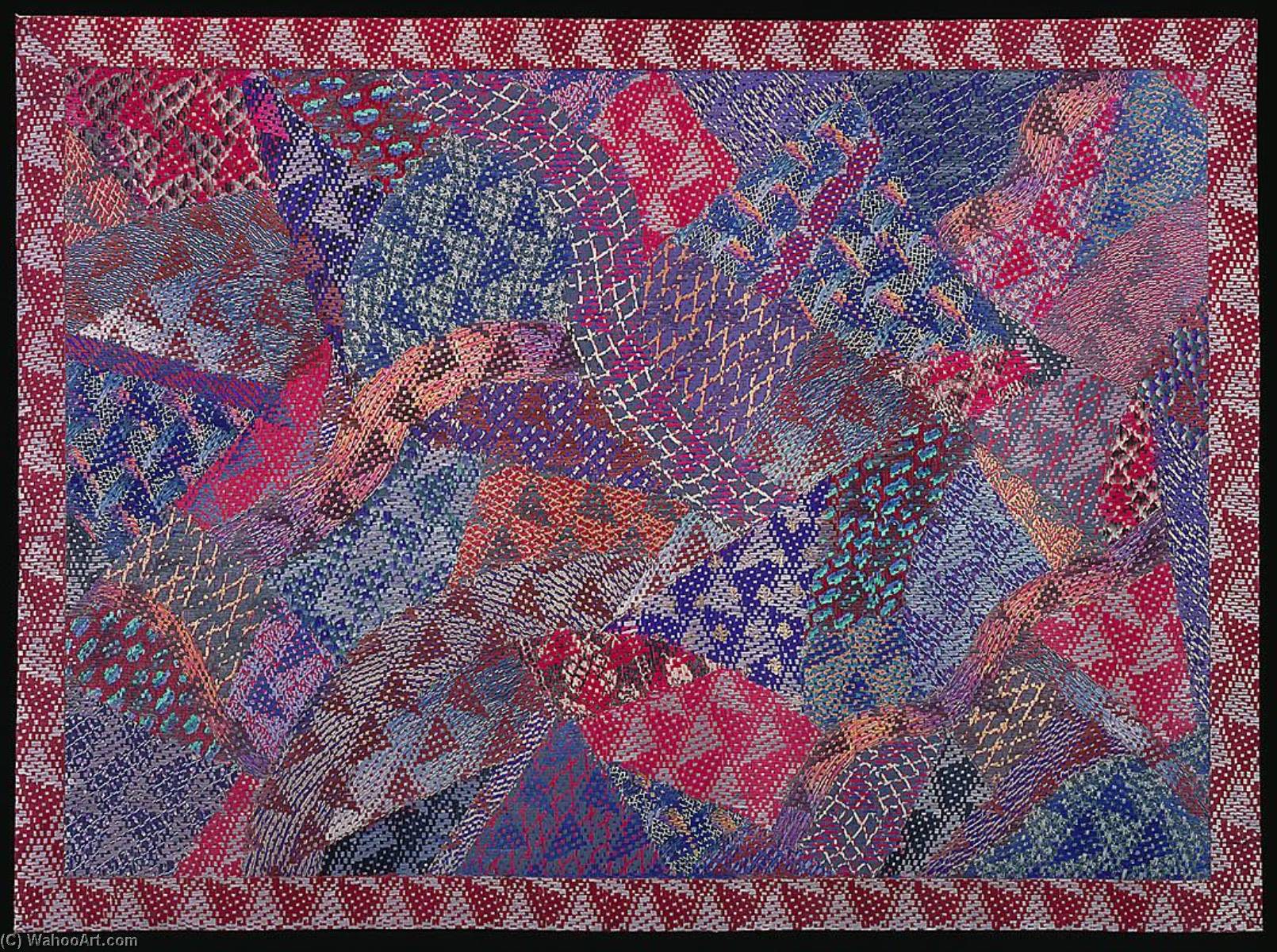 Crazy Too Quilt, 1989 by Lia Cook Lia Cook | WahooArt.com