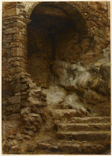 Museum Art Reproductions ESCALIER DE LA FONTAINE DES CERVAROLLES by ...