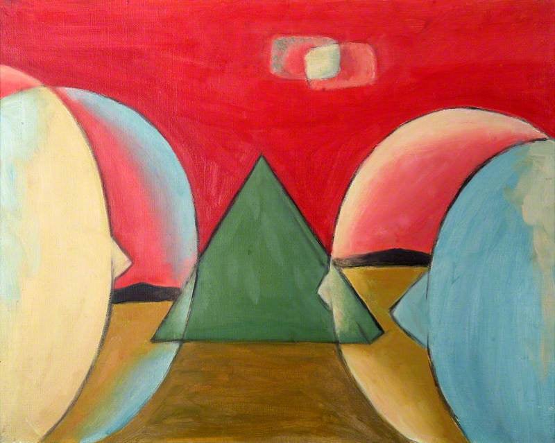 Museum Art Reproductions Geometric Forms by Evan Walters (1892-1951 ...