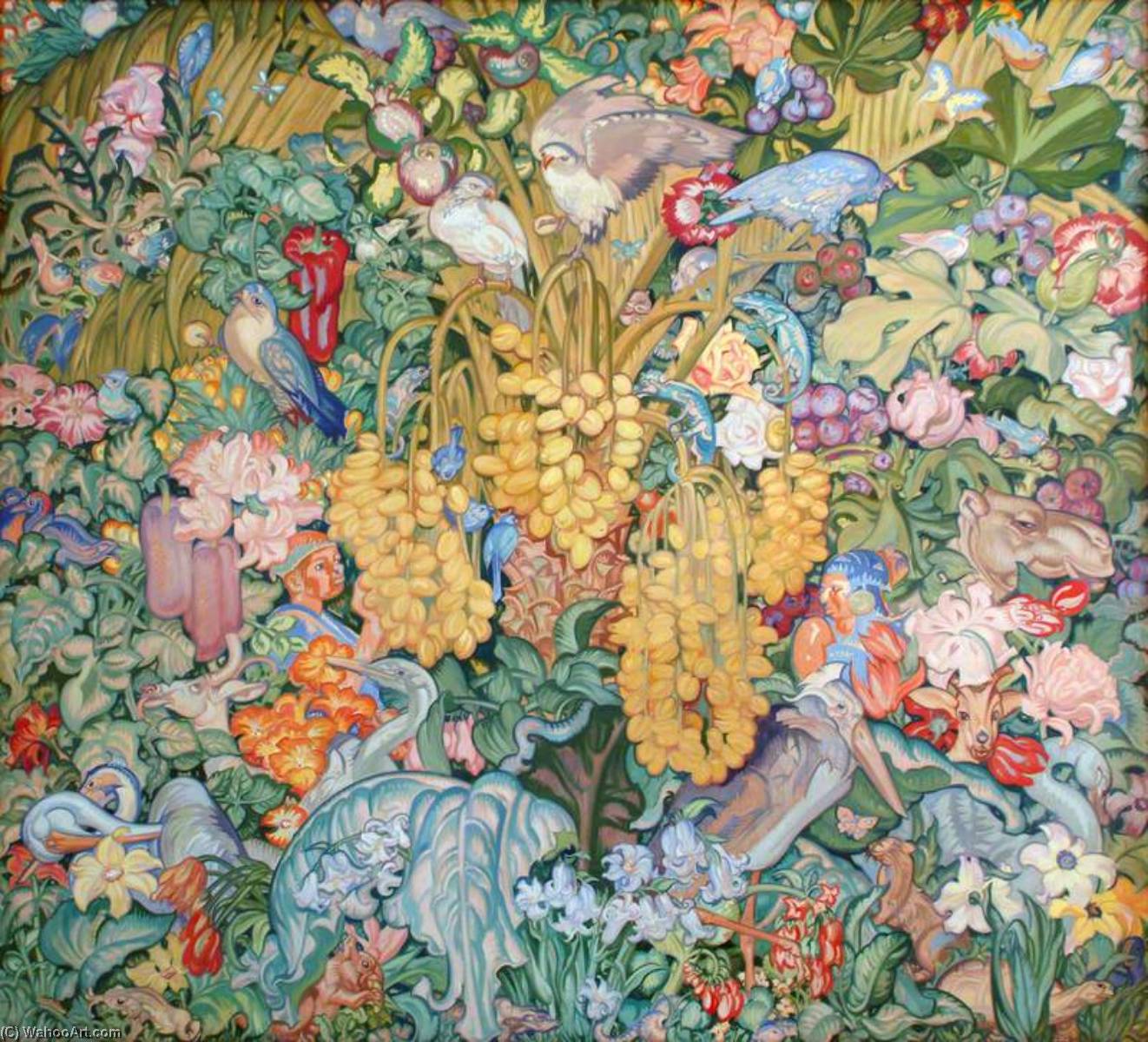 British Empire Panel (17) North Africa, 1930 by Frank William Brangwyn ...