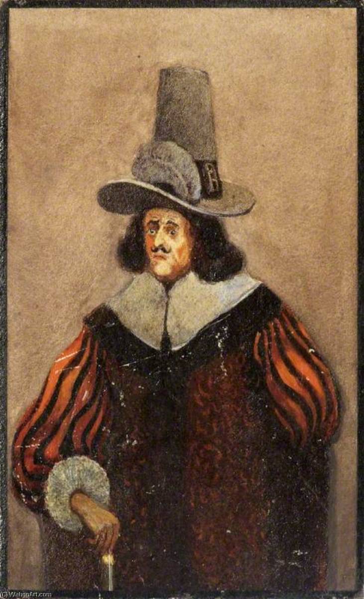 Museum Art Reproductions A Man in a Tall Hat by Charles Paget Wade ...