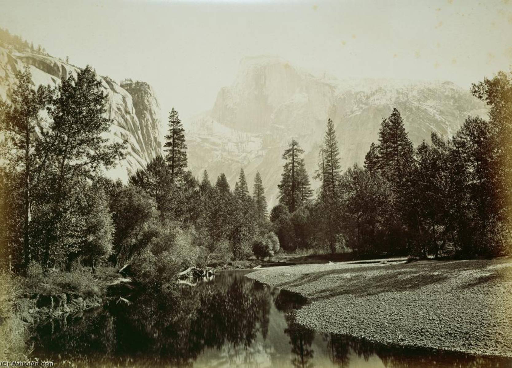 Get Art Reproductions , 1883 by Carleton Watkins (1829-1916) | WahooArt.com