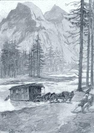 Museum Art Reproductions , 1890 by George Roux (1853-1929) | WahooArt.com