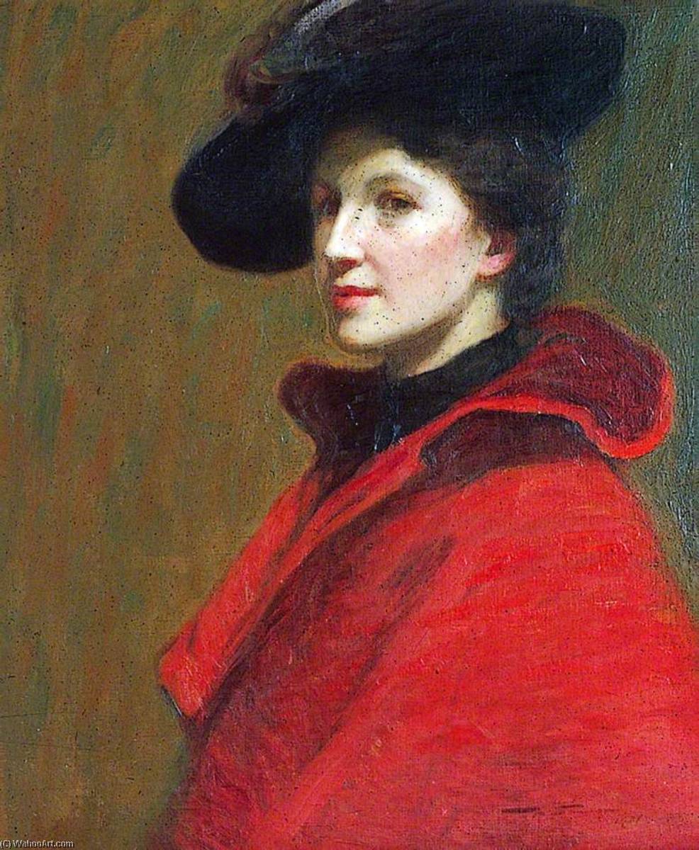 Get Paintings Reproductions Portrait of a Young Lady, 1901 by Mark ...