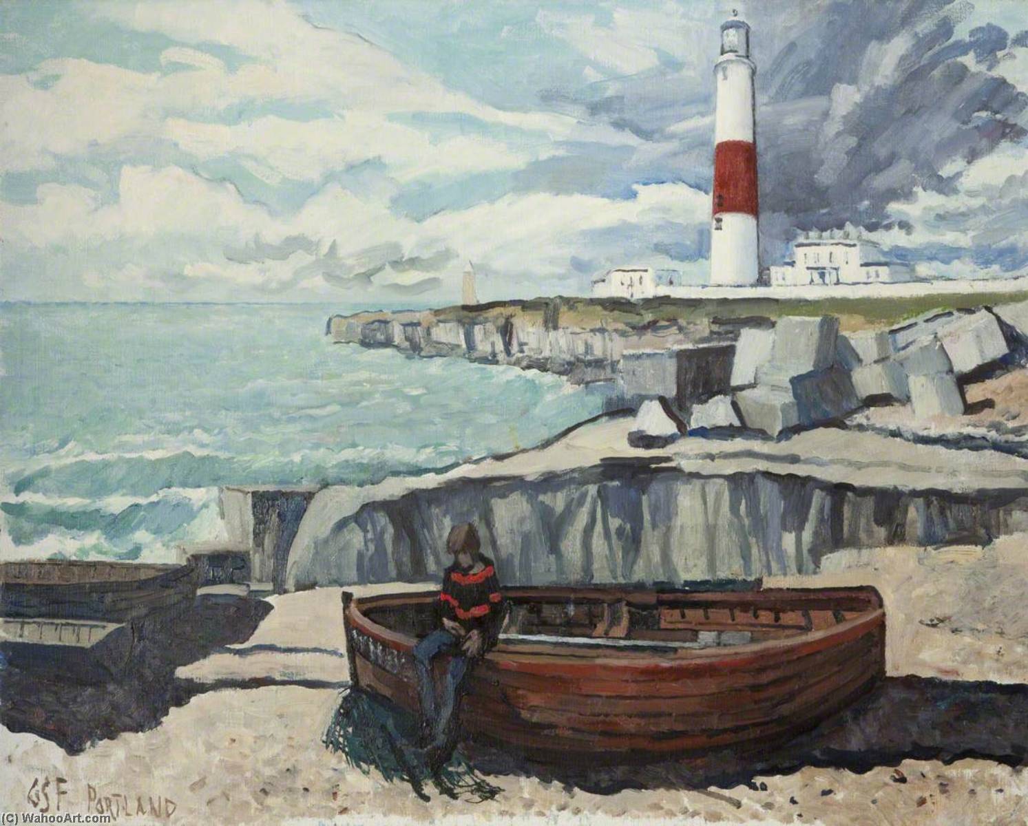 Portland, 2000 by Geoffrey Scowcroft Fletcher (1923-2004) Geoffrey ...