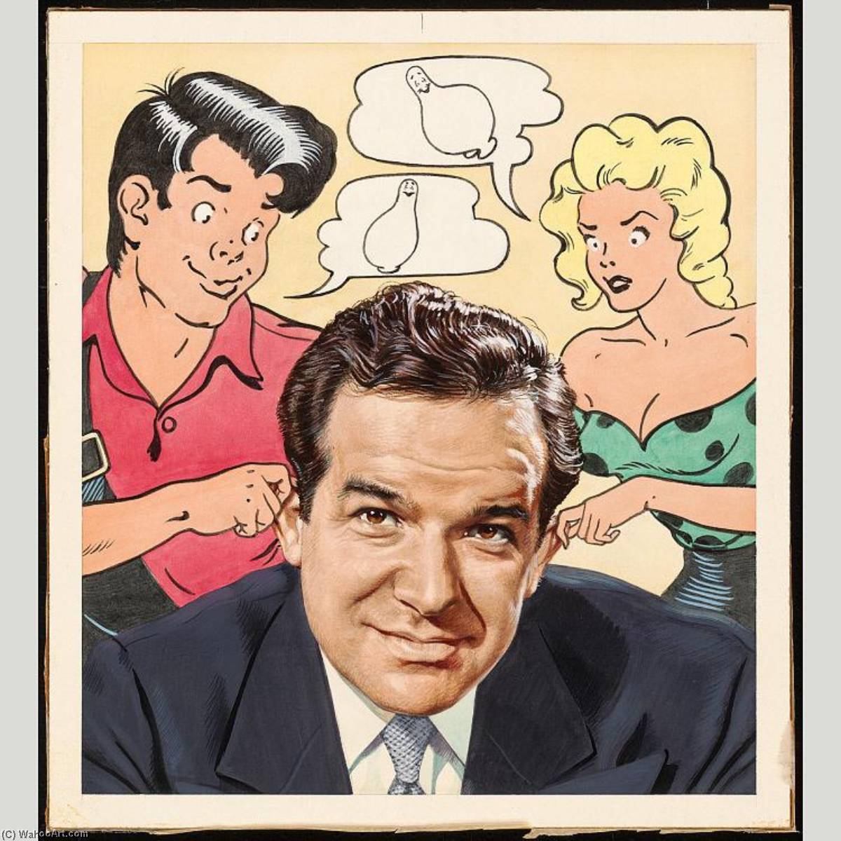 Purchase Oil Painting Replica Alfred Caplin, 1950 by Boris Chaliapin ...