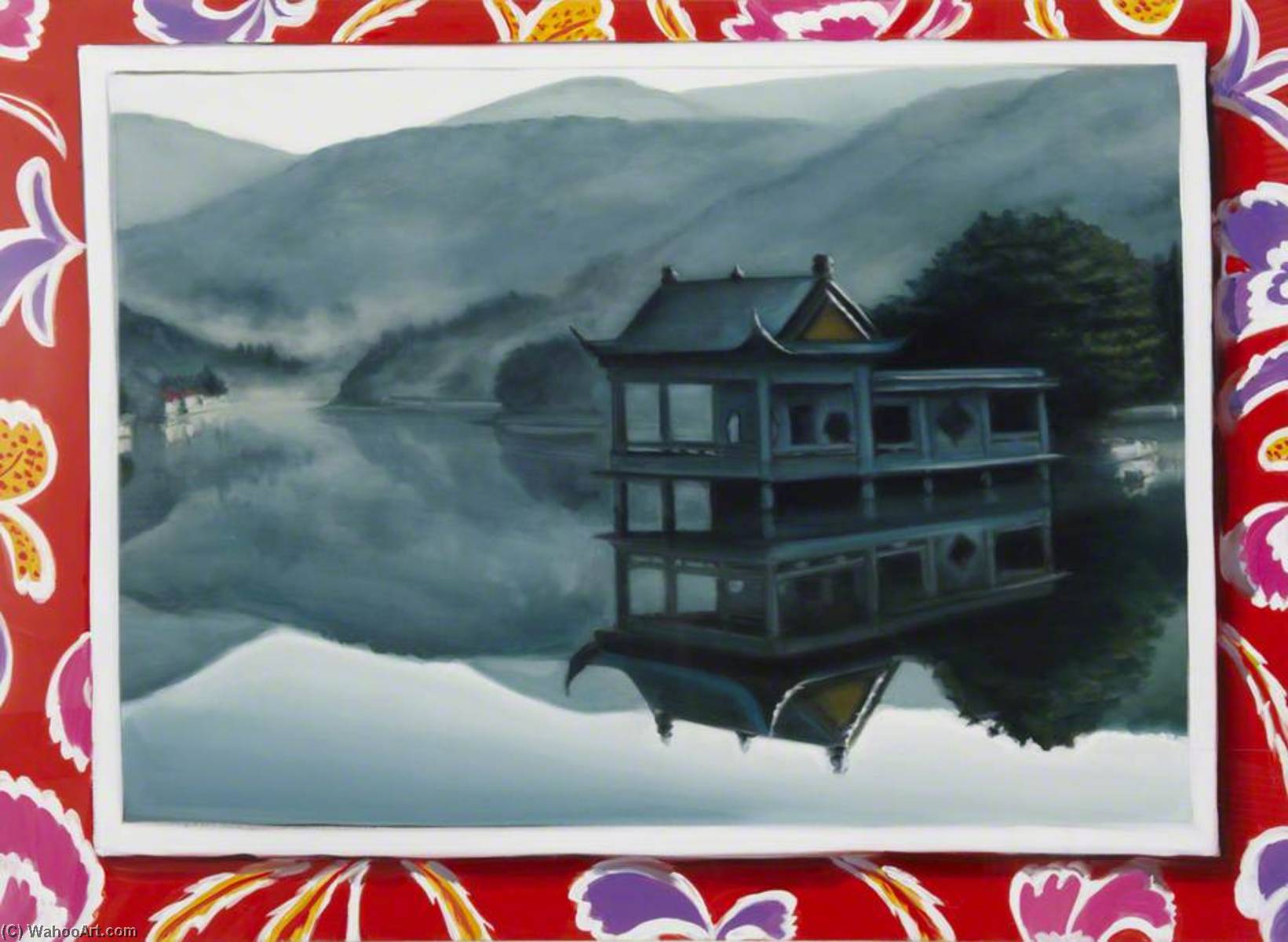 Museum Art Reproductions | Reflection, 2006 by Lisa Milroy | WahooArt.com