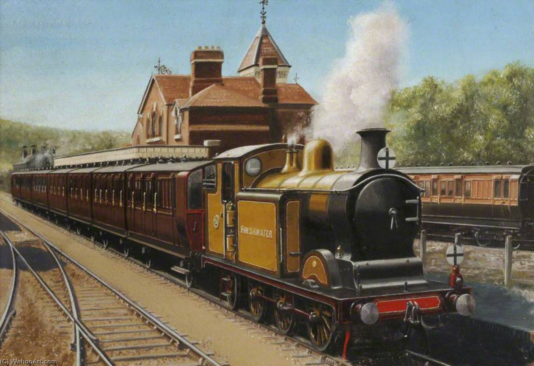 Art Reproductions | Freshwater by Cuthbert Hamilton Ellis (1909-1987 ...