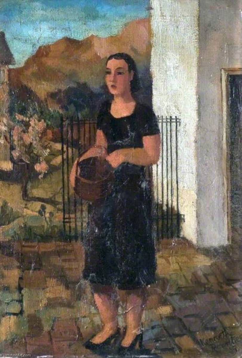 Spanish Girl, 1935 by Kenneth Rowntree (1915-1997, United Kingdom ...