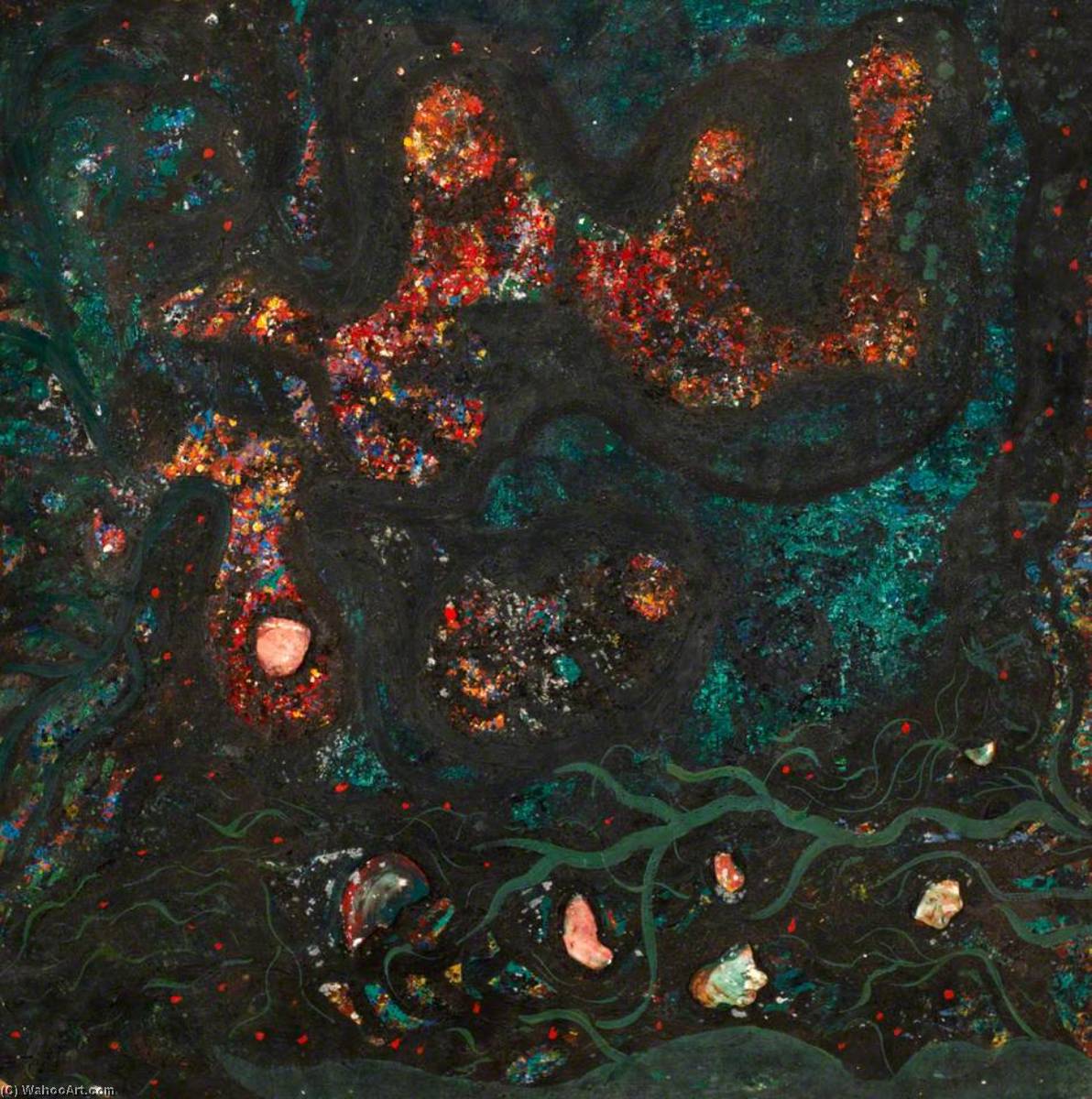 Abstract III by Stanley Lench (1934-2000) Stanley Lench | WahooArt.com