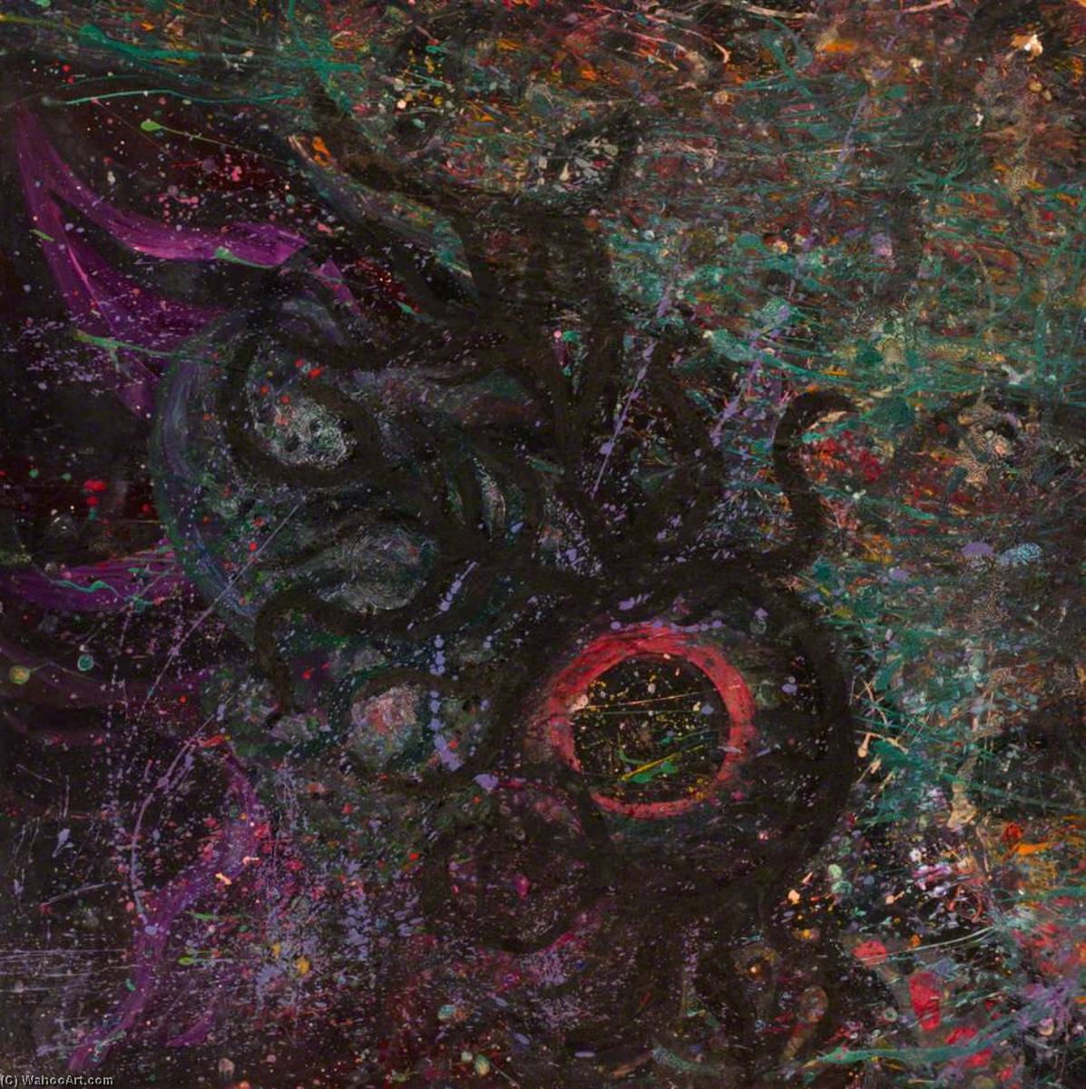 Abstract II by Stanley Lench (1934-2000) Stanley Lench | WahooArt.com