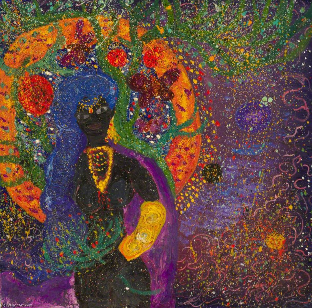 Female Deity by Stanley Lench (1934-2000) Stanley Lench | WahooArt.com