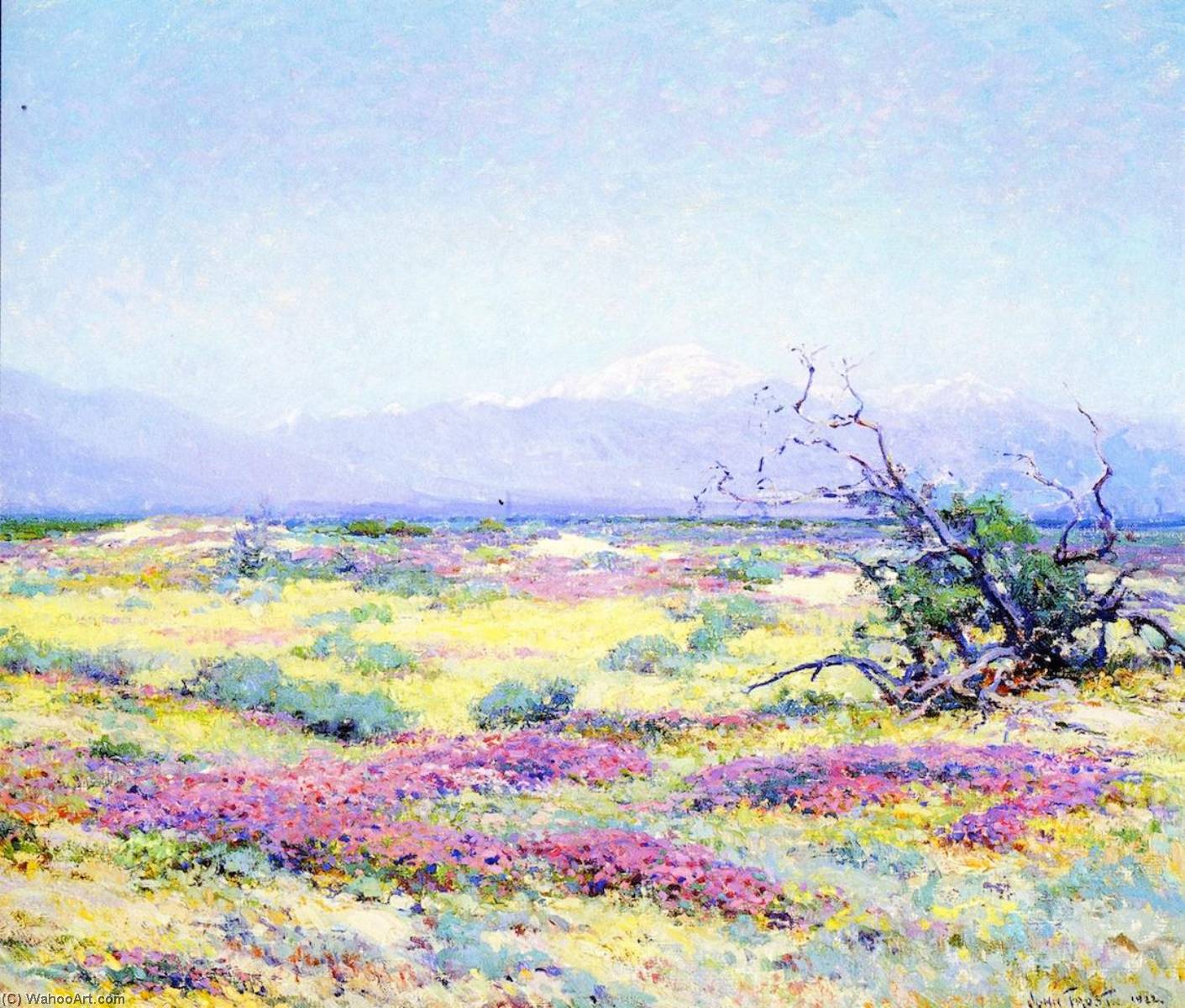 The Flowering Desert, 1922 by John Frost John Frost | WahooArt.com