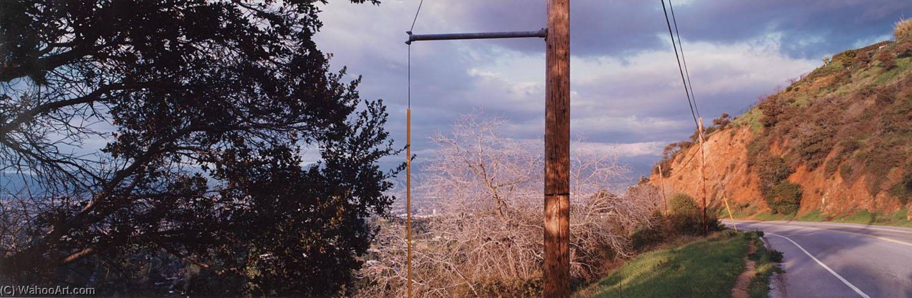 Mulholland Drive near Dry Creek Cold Canyon Road, Los Angeles ...
