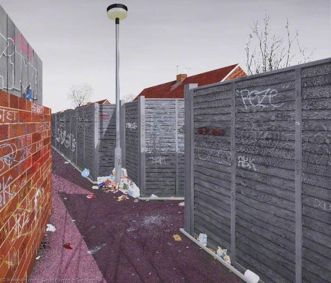 The Shortcut, 2000 by David Rayson David Rayson | WahooArt.com