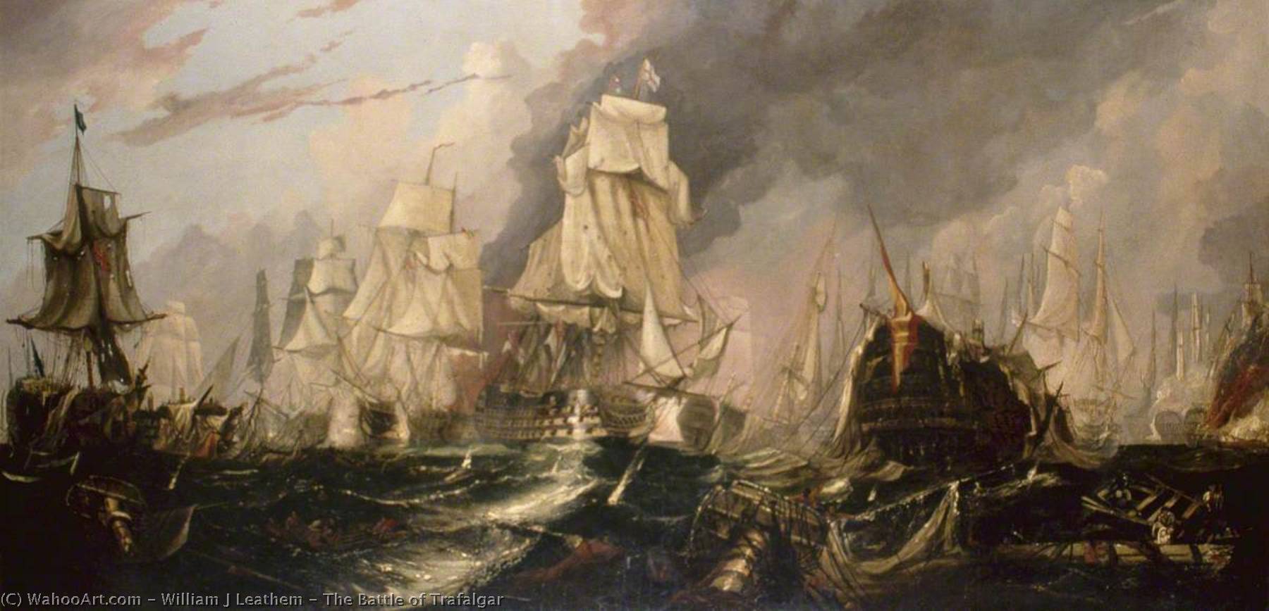 The Battle of Trafalgar by William J Leathem William J Leathem ...