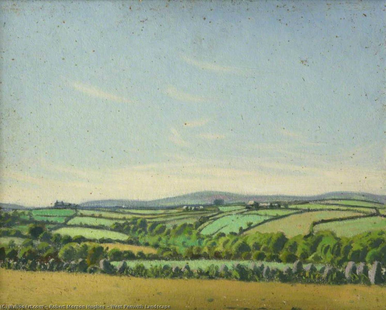 West Penwith Landscape by Robert Morson Hughes Robert Morson Hughes ...