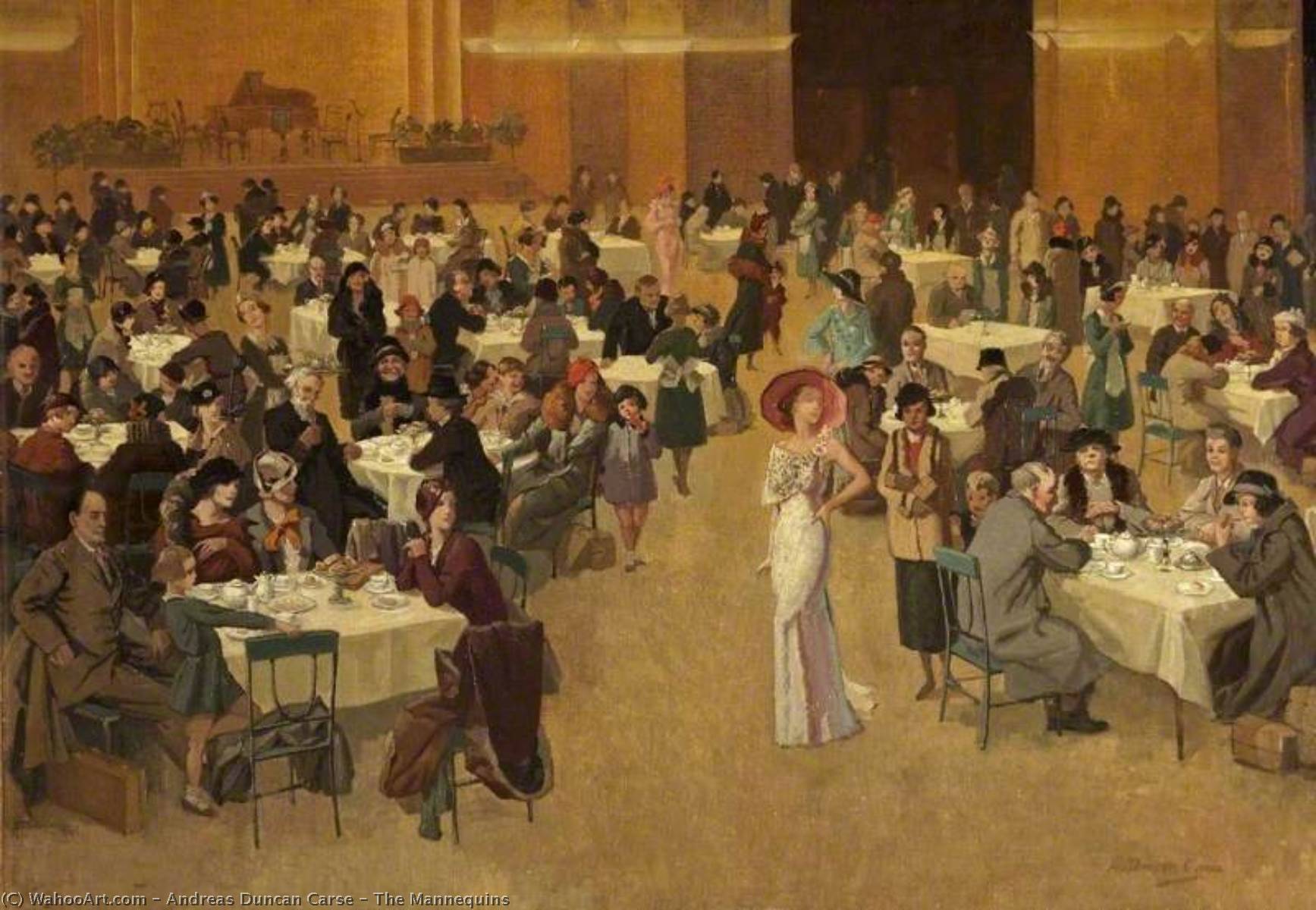 The Mannequins by Andreas Duncan Carse Andreas Duncan Carse | WahooArt.com