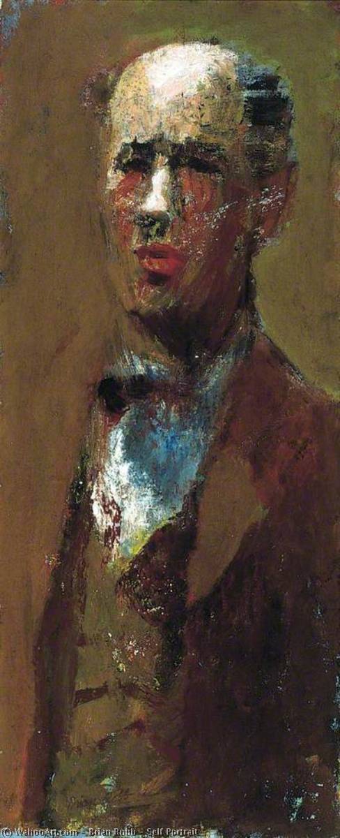 Self Portrait, 1949 by Brian Robb (1913-1979) | Paintings Reproductions ...
