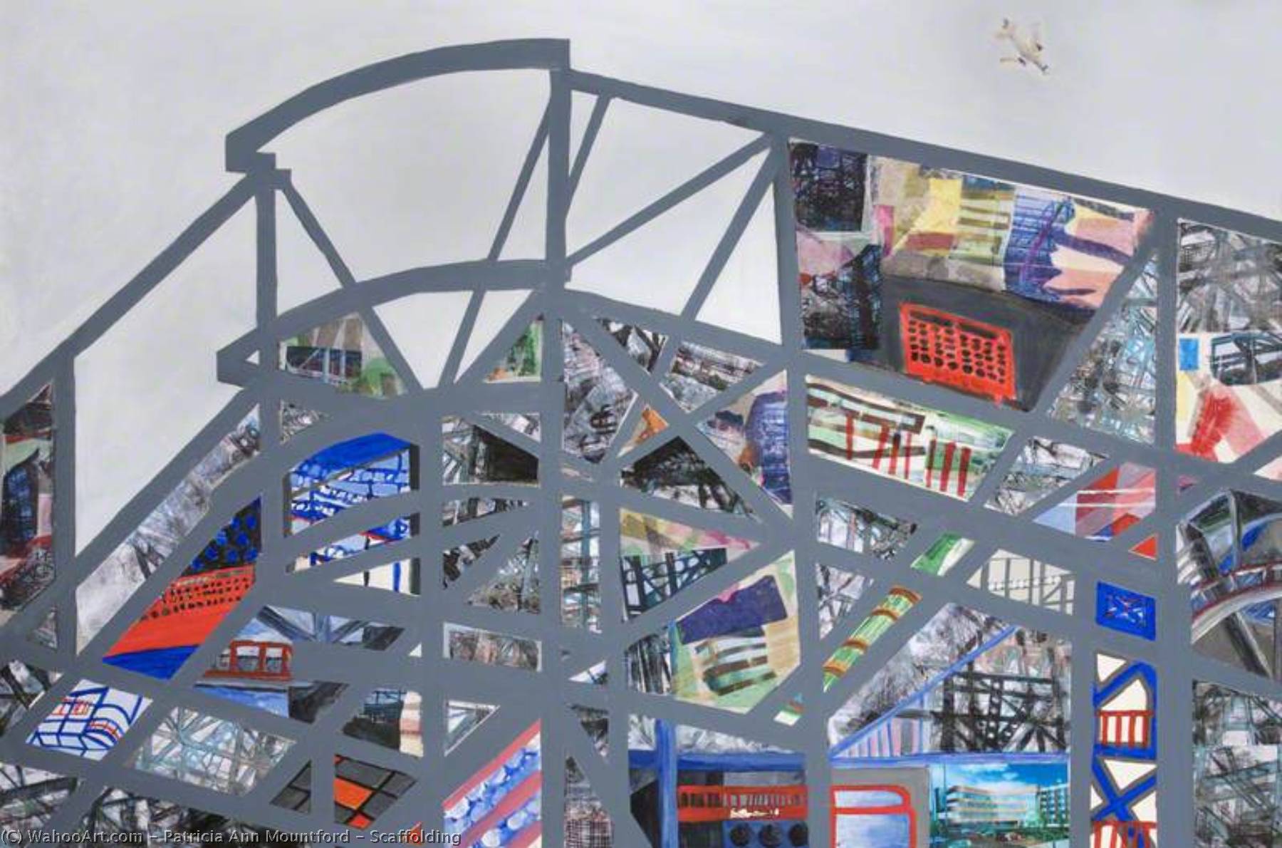 Scaffolding, 2009 by Patricia Ann Mountford Patricia Ann Mountford ...