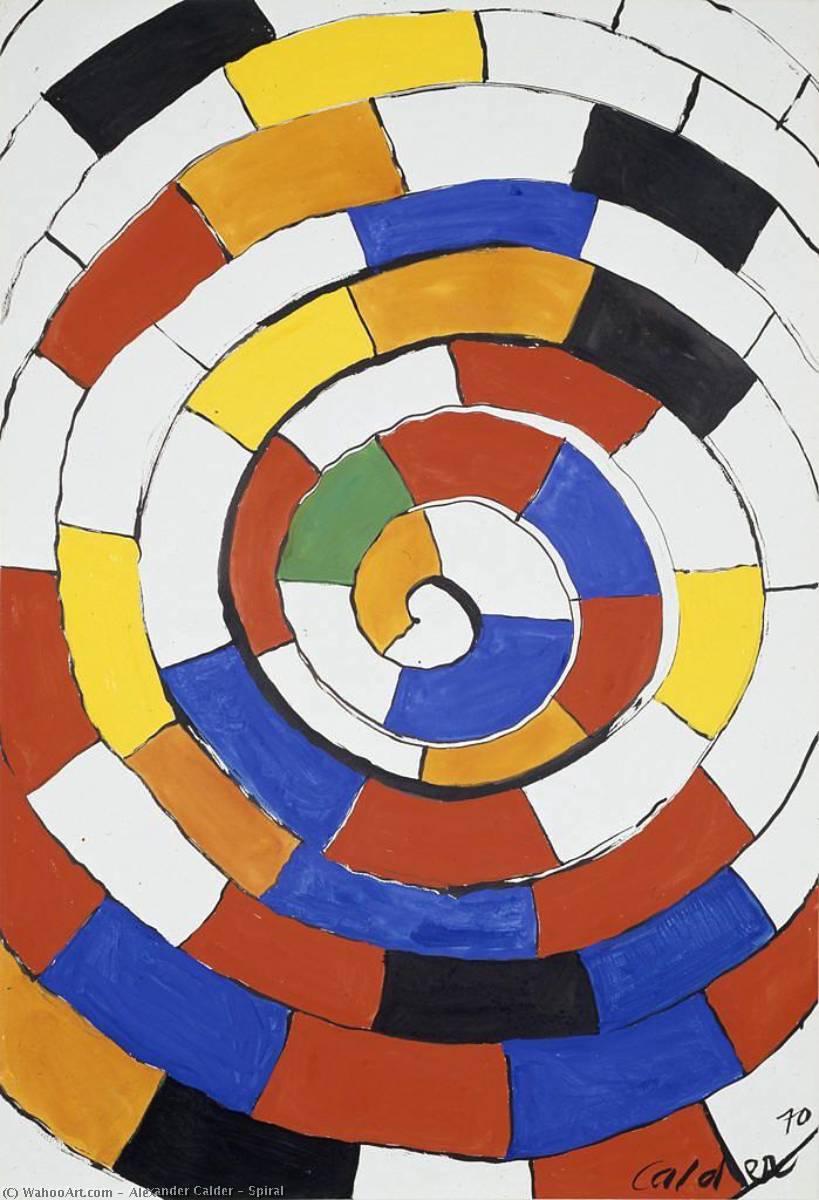 Artwork Replica Spiral, 1970 by Alexander Milne Calder (Inspired By ...