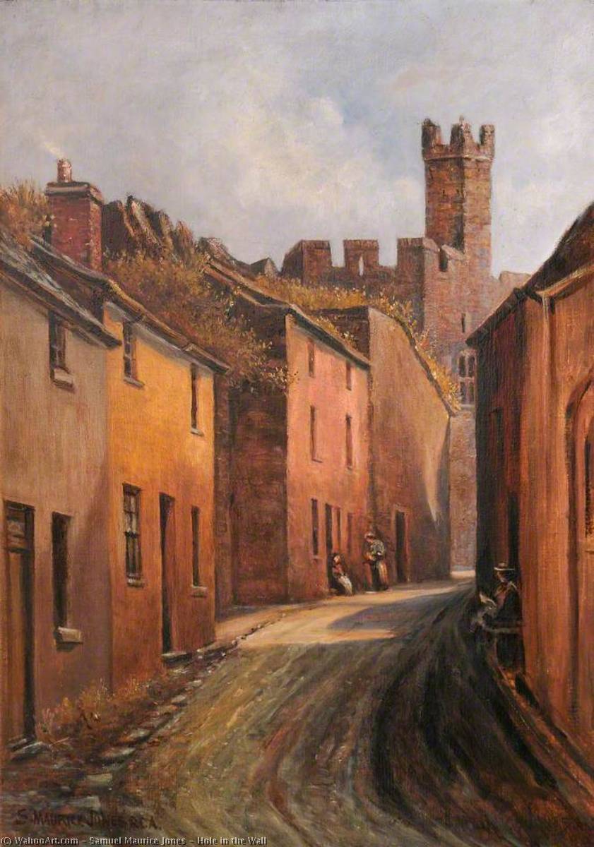 Get Art Reproductions Hole in the Wall by Samuel Maurice Jones (1853 ...