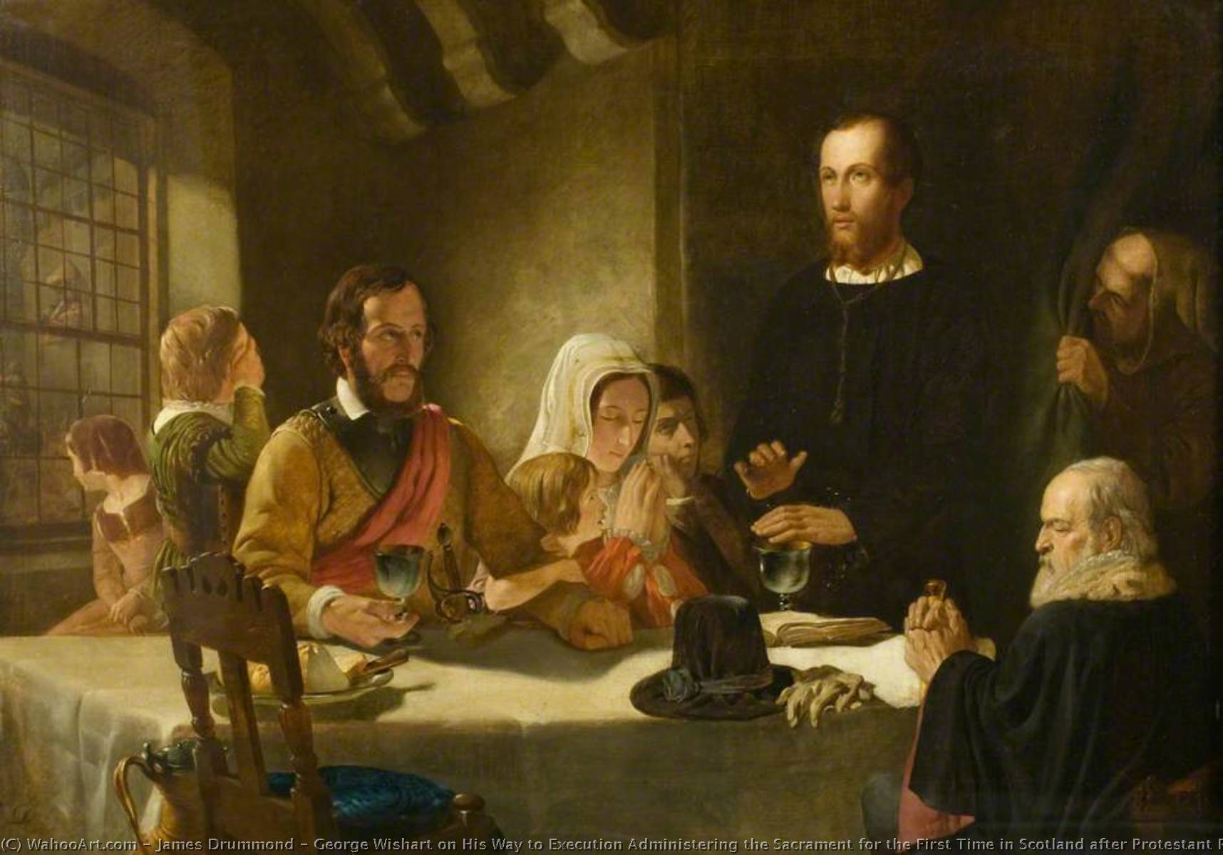 Order Artwork Replica George Wishart on His Way to Execution ...