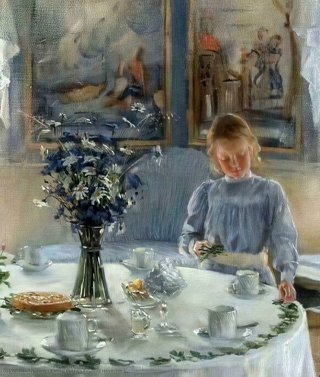 Get Paintings Reproductions Finding Neverland, 1902 by Fanny Brate ...