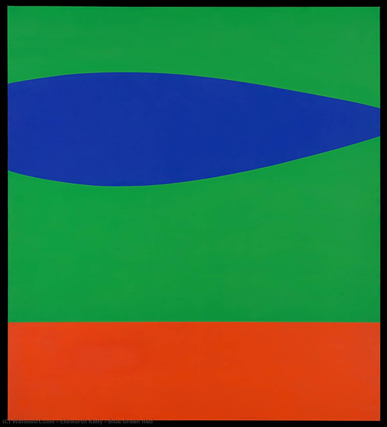 Blue Green Red, 1963 by Ellsworth Kelly (1923-2015, United States ...