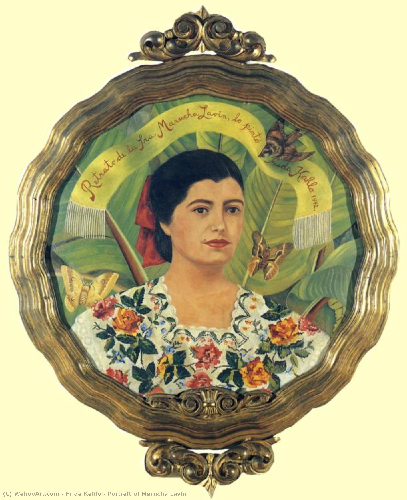Purchase Oil Painting Replica Portrait of Marucha Lavin, 1942 by Frida ...