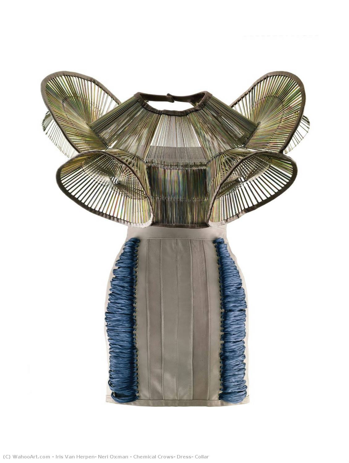 Chemical Crows, Dress, Collar, 2008 by Iris Van Herpen, Neri Oxman Iris ...