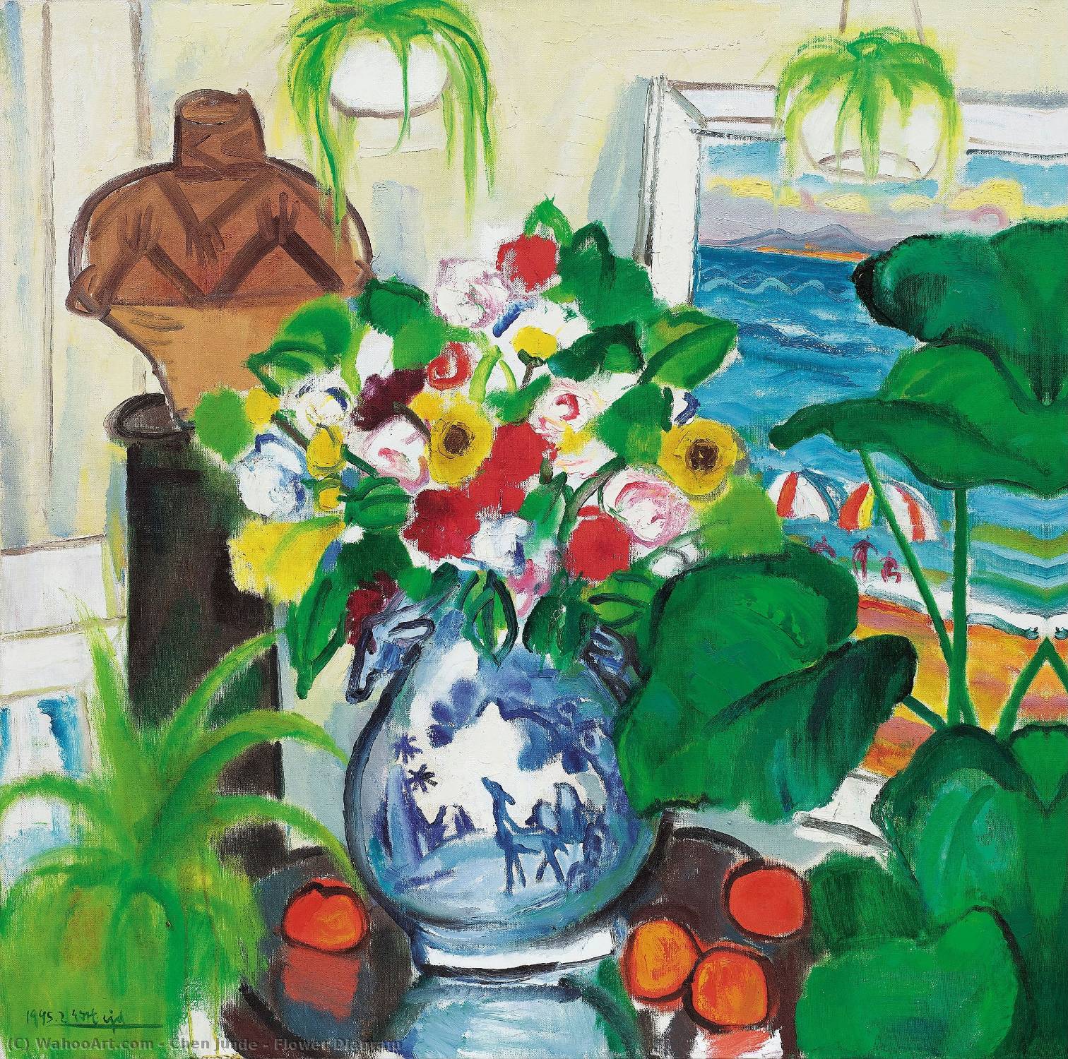 Flower Diagram by Chen Junde Chen Junde | WahooArt.com