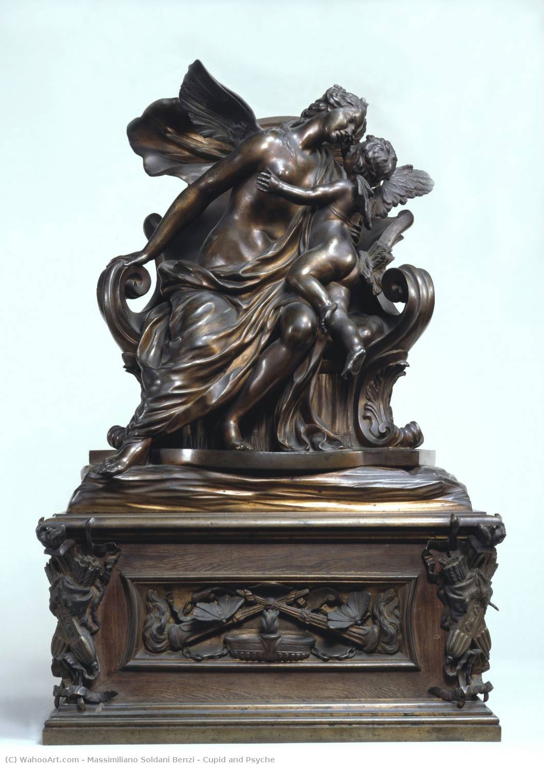 Buy Museum Art Reproductions Cupid and Psyche, 1720 by Massimiliano ...