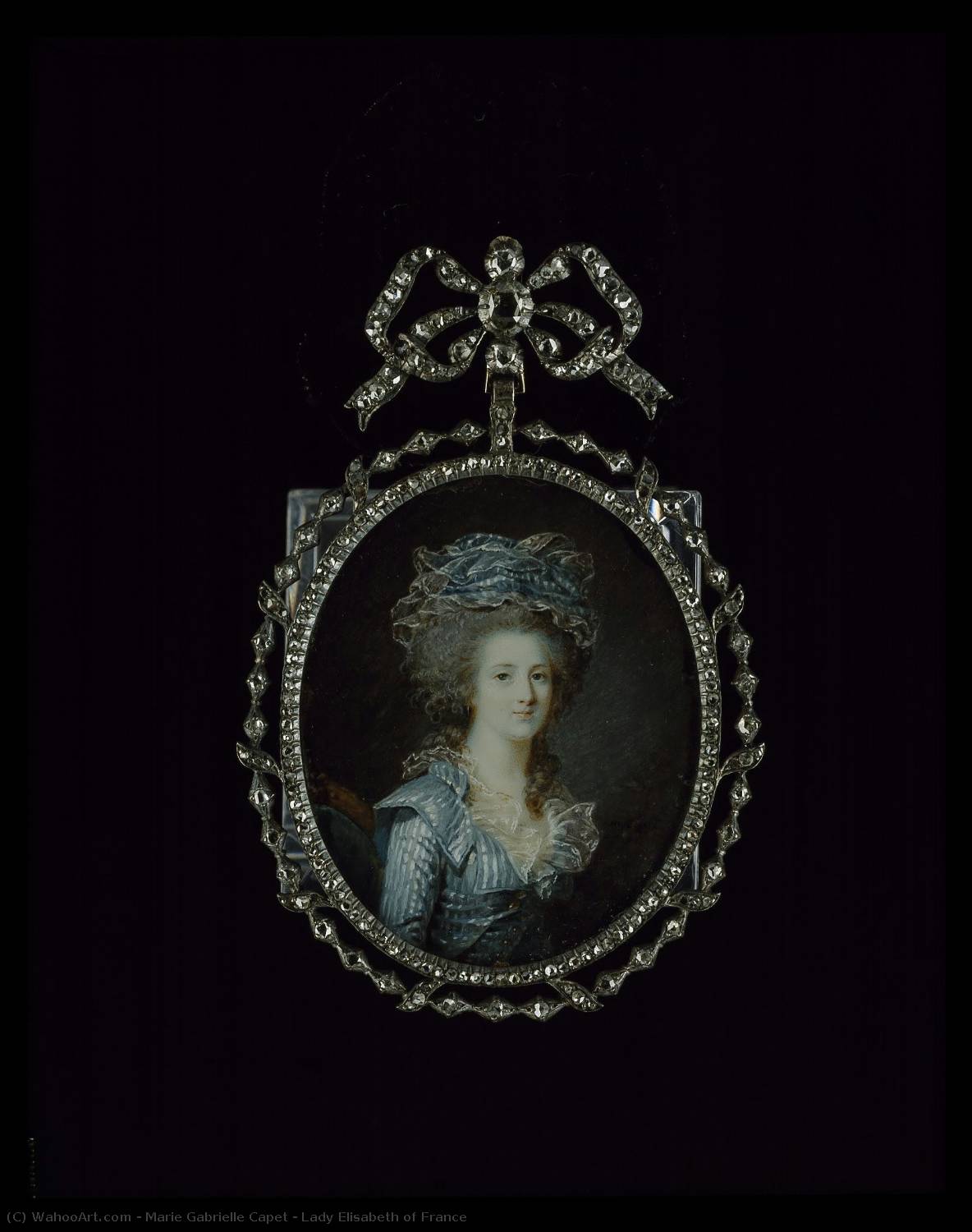 Paintings Reproductions Lady Elisabeth of France by Marie Gabrielle ...