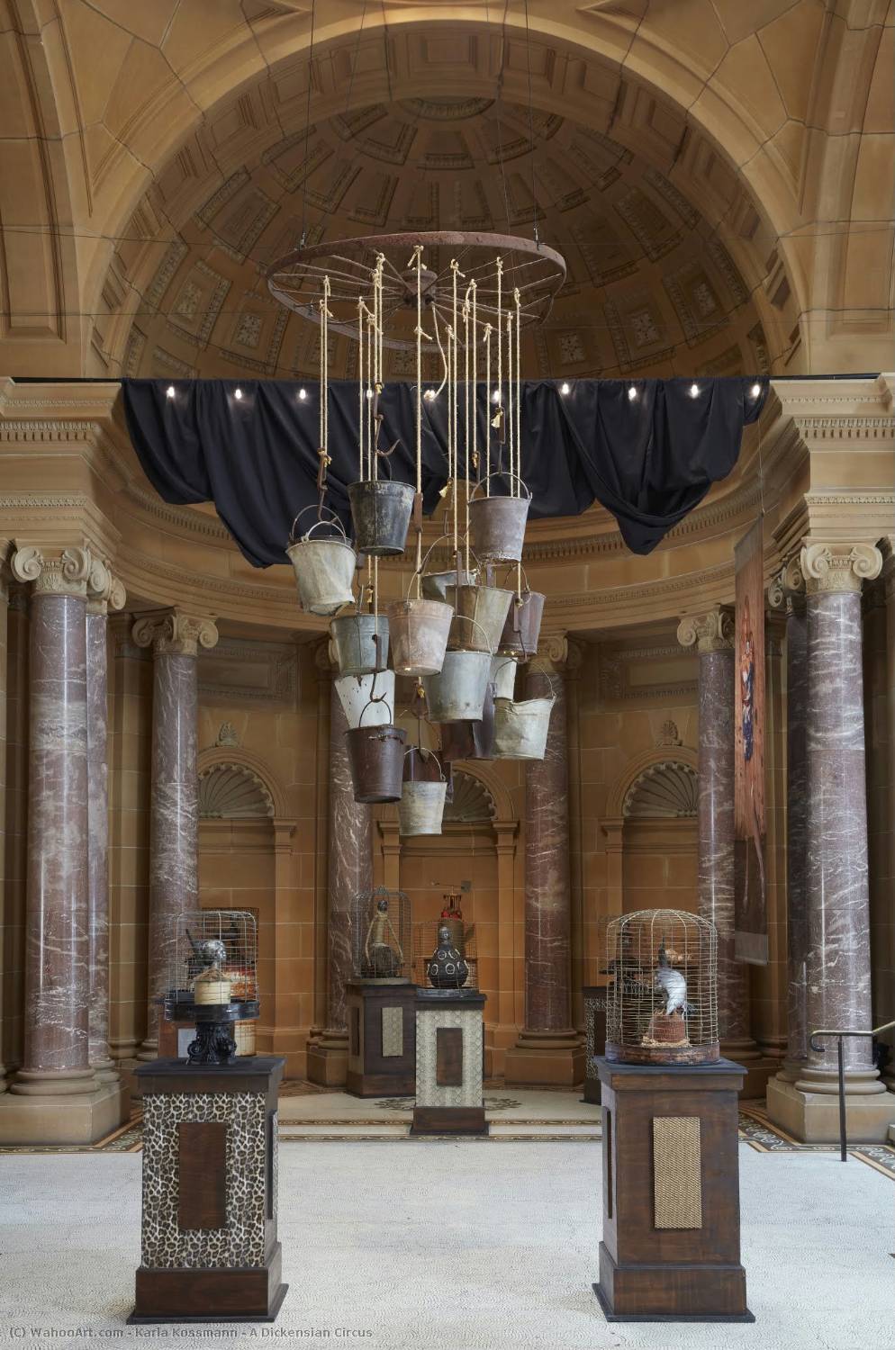 A Dickensian Circus, 2020 by Karla Kossmann Karla Kossmann | WahooArt.com